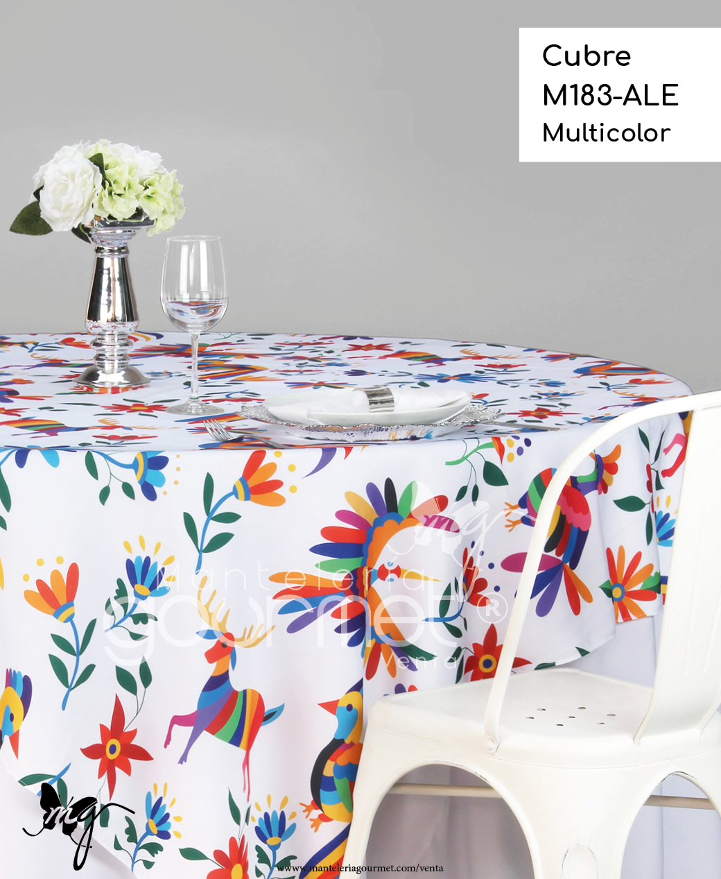 Cubre M183-ALE Multicolor – Mantelería Gourmet®