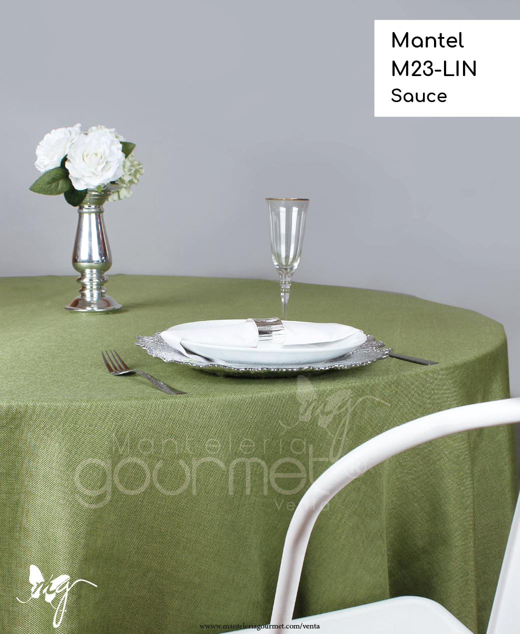 Mantel M23-LIN Sauce – Mantelería Gourmet®