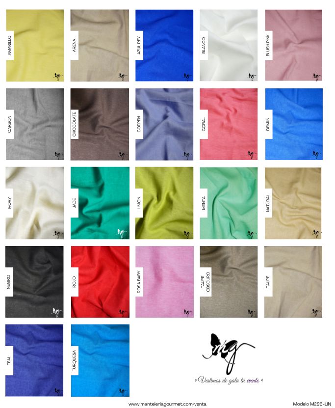 Mantel M296-LIN Ivory – Mantelería Gourmet®